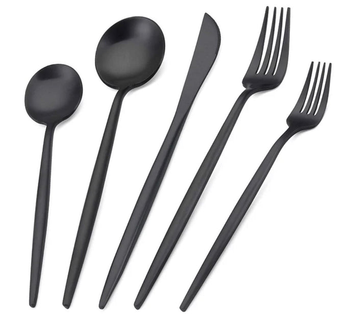 Black cutleries – Ignited catering